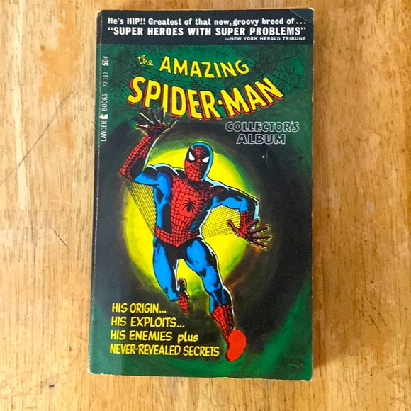 Marvel | Other | Collectible Marvel Vhs Tapes And Books | Poshmark